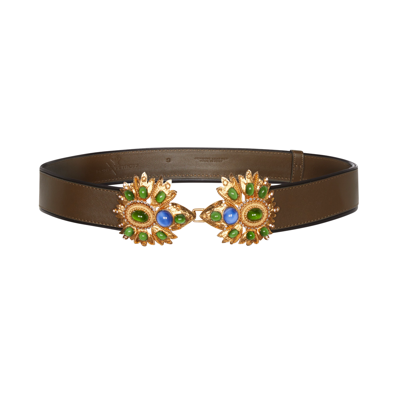 Desert Rose Leather Belt